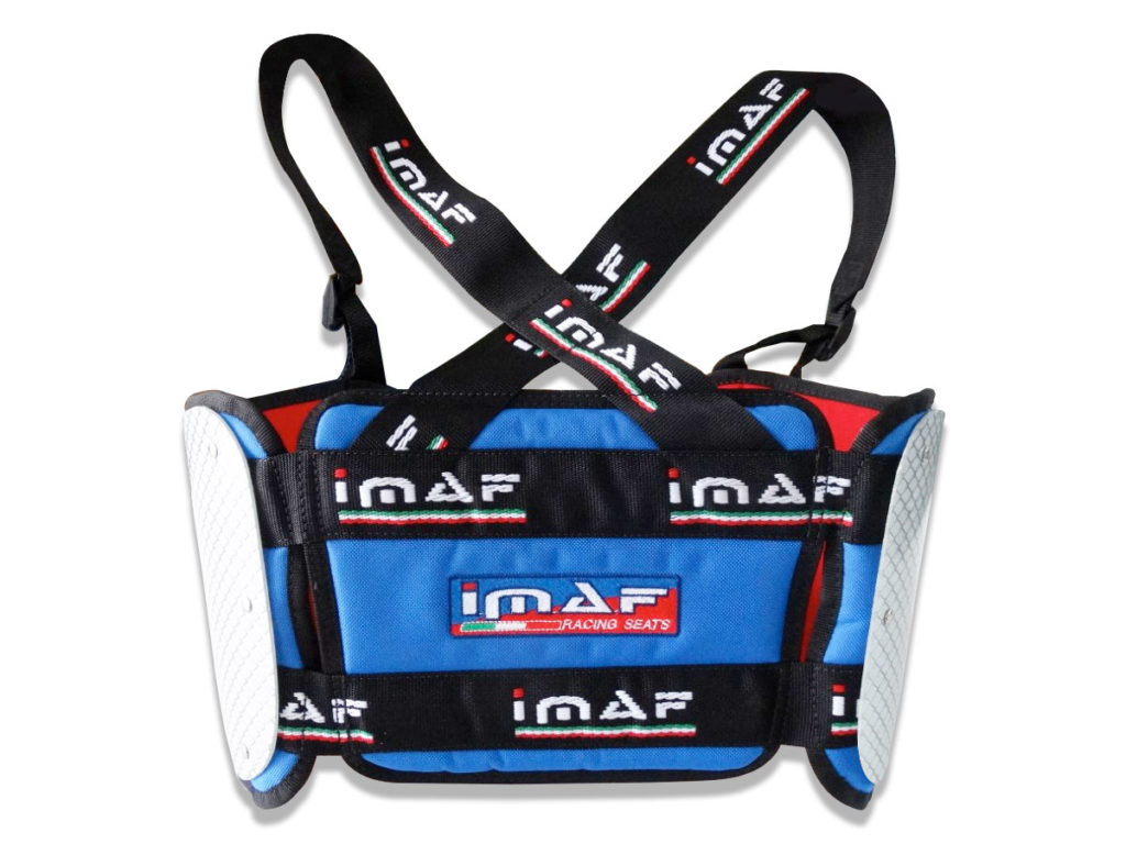 IMAF Carbon Pattern Rib Protector - Acceleration Kart Racing