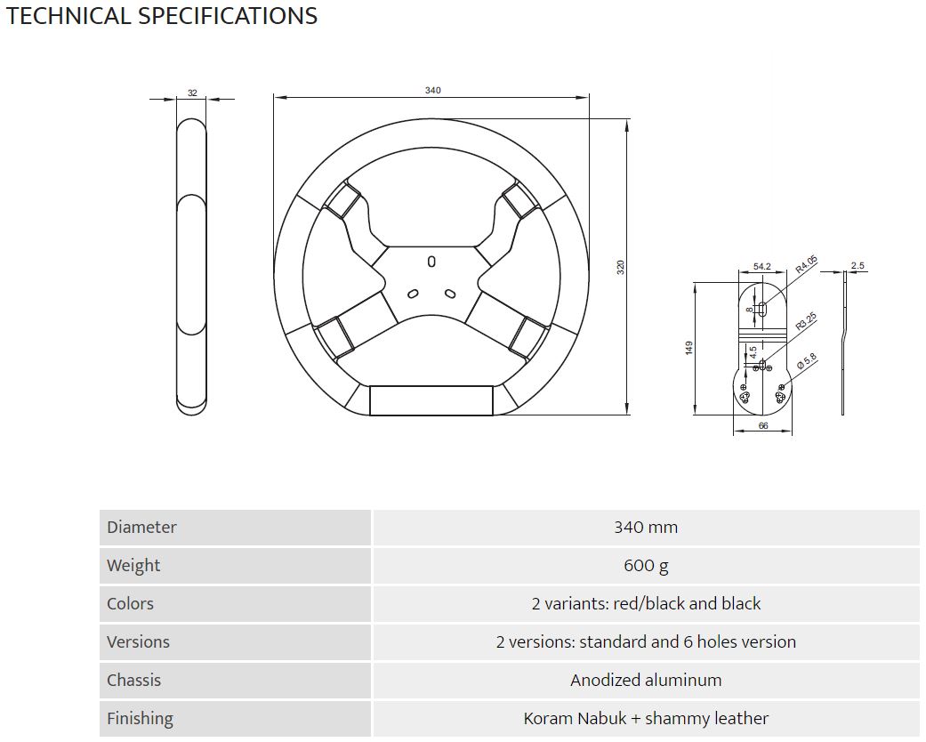 MyChron 5 Steering Wheel