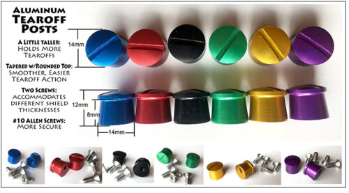 Helmet Tear Off Post Kit